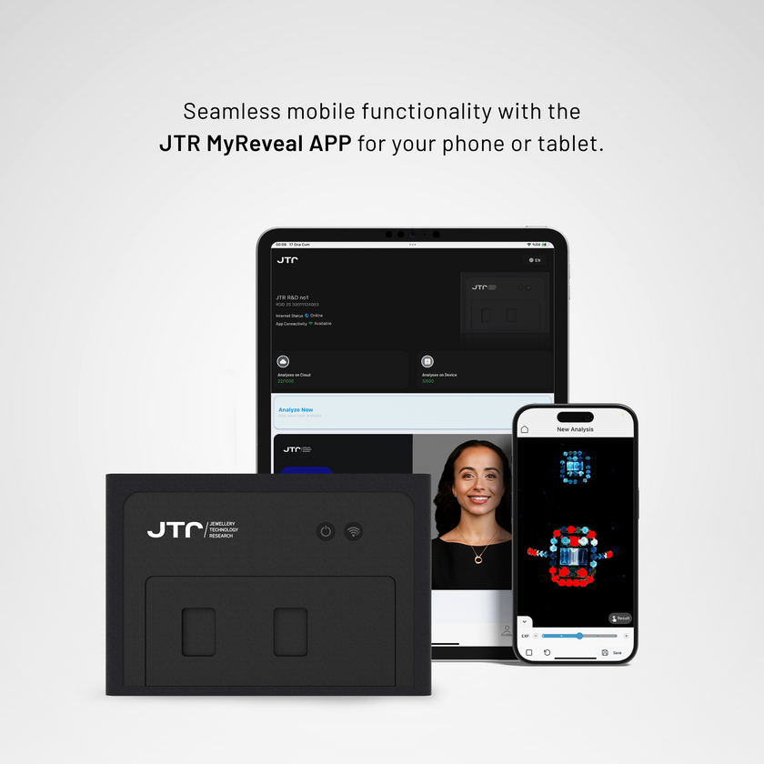 JTR MyReveal App for Reveal Diamond Detector 2S – JTR | Jewellery Technology Research